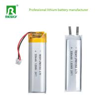 China High Quality 3.7V 500mAh Lithium Polymer Battery with CE ROHS IEC62133-2 Certification for Wristbands for sale