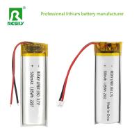 China OEM 801350 3.7V 500mAh Lithium Battery Rechargeable Li-ion Battery For Bluetooth Earbuds for sale