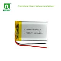 China OEM 3.7V 1200mAh Lithium Ion Polymer Battery Pack with 500 Cycles for Portable POS Devices for sale