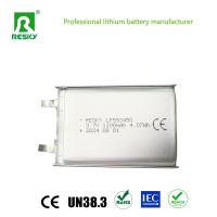 China Prismatic Pouch Lithium Polymer Battery Cell 553450 3.7V 1100mAh Power Storage Batteries for sale