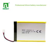 China 7.4V 3000mAh Lithium Ion Battery Pack with 500 Cycles Life for Portable Printers for sale