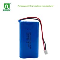 China 7.4V 2000mAh 18650 Lithium Ion Battery Pack Rechargeable Lithium Power Pack for Portable Devices for sale