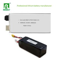 China Semi-solid High Rate RC Lipo Battery 16000mAh with 260Wh/kg Energy Density and 5C Discharge for RC UAV for sale