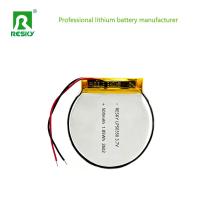 China Round Lithium Cells 50350 45350 3.7v 460mAh 500mAh 1.85wh Rechargeable Lithium Ion Polymer Battery for sale