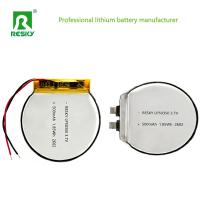 China Round Lipo Battery Cell 50350 3.7v 500mAh 1.85wh Rechargeable Lithium Polymer Batteries for sale