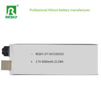China 6000mAh 35C LiCoO2 Lithium Polymer Battery for FPV Racing Drones and RC Models for sale