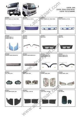 China FUSO CANTER 2006 Truck Spare Parts accesories body parts for sale