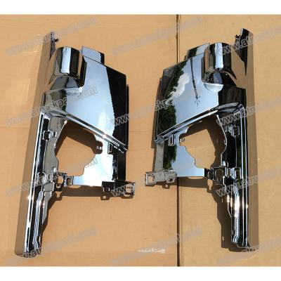 China Chrome Corner Panel For ISUZU NPR 150 NQR 175 NMR 130 NLR 130 Truck Spare Body Parts for sale