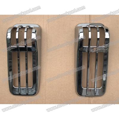 China Chrome Side Lamp Case For ISUZU NPR 150 NQR 175 NMR 130 NLR 130 Truck Spare Body Parts for sale
