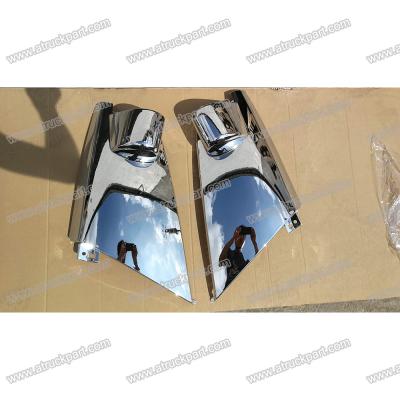 China Chrome Corner Panel Curve For ISUZU NQR NKR 150 600P Truck Spare Body Parts for sale