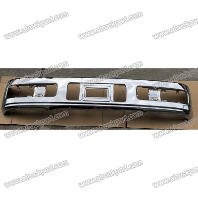 China Chrome Front Bumper Upper Narrow 240*36cm For Fuso F380 Fuso Truck Spare Body Parts for sale