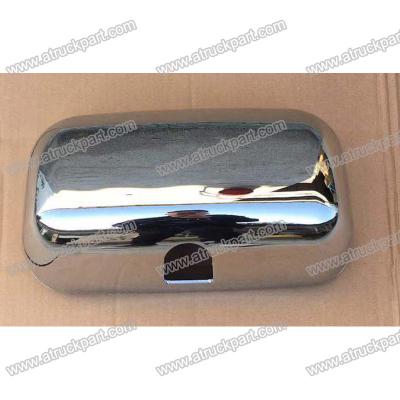 China Chrome Mirror Cover 34.7*19.3CM For HINO and ISUZU DECA 360 Truck Parts for sale
