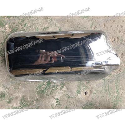 China Chrome Mirror Cover 38cm*21cm For ISUZU DECA 360 FUSO F420 Truck Parts for sale