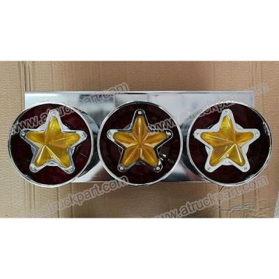 China Chrome Truck Tail Lamp LED 43*17.5*19cm For HINO ISUZU FUSO NISSAN UD Truck for sale