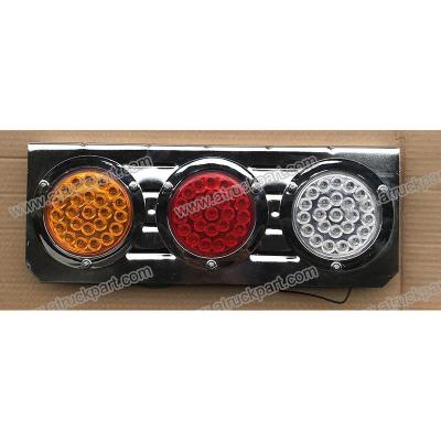 China Chrome Truck Tail Lamp LED 24V For HINO ISUZU FUSO NISSAN UD Truck for sale