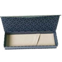 China Magnetic Closure Art Paper Gift Packaging Box With Velvet Insert for sale