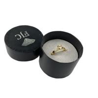 China OEM Paper Jewelry Hat Box With Foam Velvet Insert Printing Logo for sale