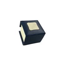 China Mix Color Texture Paper Ring Box With Foam Pillow Irregular Magnetic Closure for sale