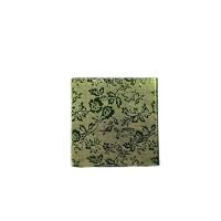 China Green Calico Paper Gift Box With Foam Insert Jewelry Ring Box for sale