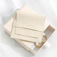China Jewelry Drawer Slide Paper Box With Velvet Bag Paper Card CMYK Printed Romantic For Necklace Earring Ring for sale