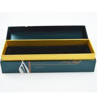 China Cardboard Make Up Gift Box Five Glaze Uv Full Plate Coated Paper Printing With Plastic Velvet Tray for sale
