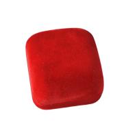 China Mini Velvet Ring Box Studs Ring Jewelry Display Storage Box For Birthday Wedding for sale