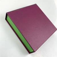 China Magnetic Closure Paper Jewelry Gift Boxes With Gold Foil Logo Velvet Insert Necklace Box for sale