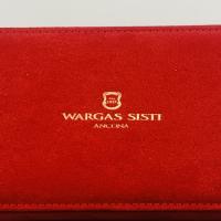 China Velvet Jewelry Box Rectangle MDF Red Suede Gold Foil Gray Velvet Insert Nacklace Bracelet Jewelry Packaging for sale