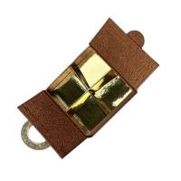 China Twin Doors Magnetic Button Gift Box Texture Paper With Separator Chocolate Box for sale