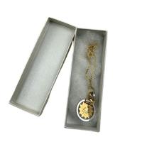 China Specialty  Paper Gift Jewelry Hat Box With Cotton Insert Necklace Box for sale