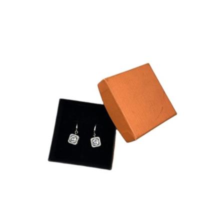 China Hat Box New Design Paper Gift Jewelry Box With Velvet Insert Earring Display for sale