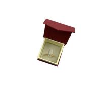 China Magnetic Closure Jewelry Paper Gift  Box  With Card Paper Velvet Insert Ring Box for sale