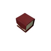 China Magnetic Closure Jewelry Paper Gift  Box  With Card Paper Velvet Insert Ring Box for sale