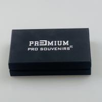 China Paper Gift Box Matte Black Customized Logo Velvet Insert Rectangle Hat  Box For Gift Cosmetic Perfume Shopping Packaging for sale