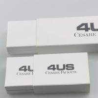 China White Drawer Paper Gift Packaging Box Custom Logo Printed Bangle Jewelry Set Box for sale