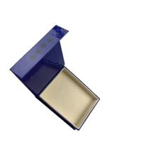 China Blue Football Baby Playing Cards Magnetic Closure Gift Box 8*10*2.5cm for sale
