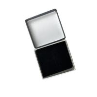 China Hat Specialty Paper Jewelry Gift Boxes With Black Velvet Insert Ring Display for sale