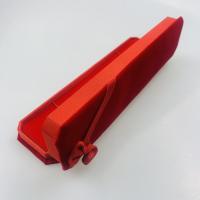 China Rectangle Red Fabric Bow Velvet Jewelry Boxes For Wedding Birthday Souvenir Gift Packaging for sale