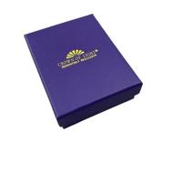 China Modern Gift Paper Jewelry Hat Box With Foam Velvet Insert Necklace Box Packaging for sale
