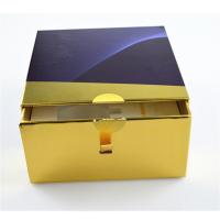 China Shining Glossy Cosmetic Packaging Box Drawer Slide EVA Foam Insert Custom CMYK Printing for sale