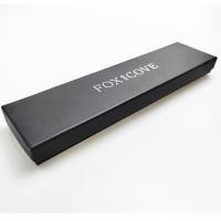 China Art Paper Black Watch Box Matte Lamination Printed Logo Eva Foam Insert Gift Packaging for sale