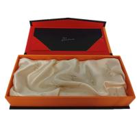 China Coated Paper Gift Packaging Box Satin Cloth Interior For Pen for sale