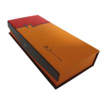 China Coated Paper Gift Packaging Box Satin Cloth Interior For Pen for sale