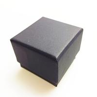 China Small Special Paper Ring Box Foam Velvet Insert Jewelry Gift Box 5*5*4 cm for sale