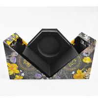 China Double Door Open Cosmetic Gift Box CMYK Printing Debossing Logo Eva Insert for sale