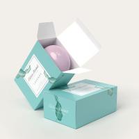 China 12*8*5cm Recycled Paper Gift Box Foldable Soap Packaging Box CMYK Print With Logo for sale