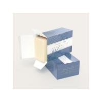 China 12*8*5cm Recycled Paper Gift Box Foldable Soap Packaging Box CMYK Print With Logo for sale