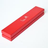 China Wholesale Pearl Shining Red Box Silver Foil Logo Foam Velvet Insert Paper Jewelry Ring Bracelet Packaging for sale