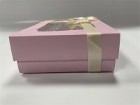 China Cardboard 6 Macaron Packaging Magnetic Closure Macaron Gift Box for sale