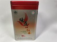 China Metallic Packaging Tin Box Glossy Printed Tin Containers for sale
